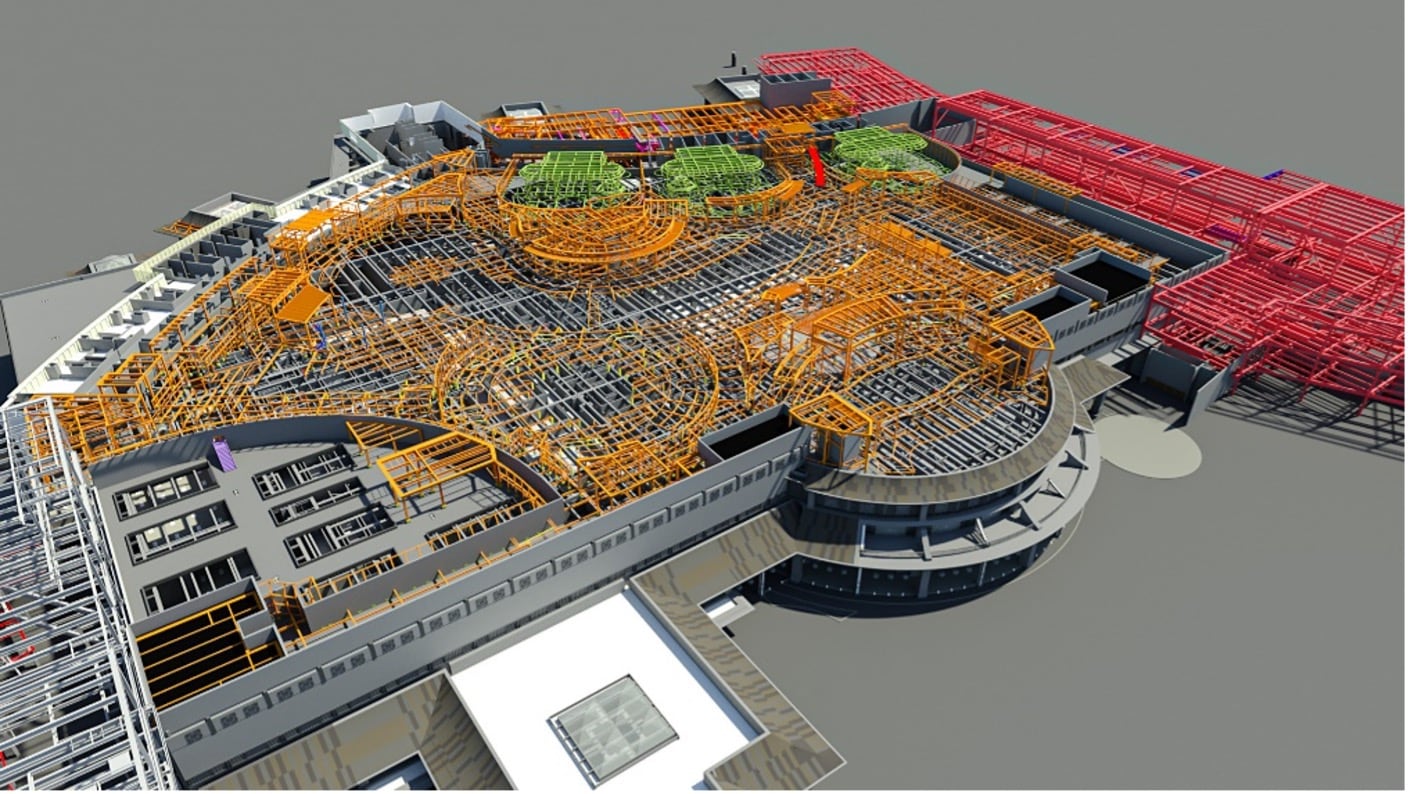 3D Structural Steel Detailing & Modeling Services | DBM Vircon