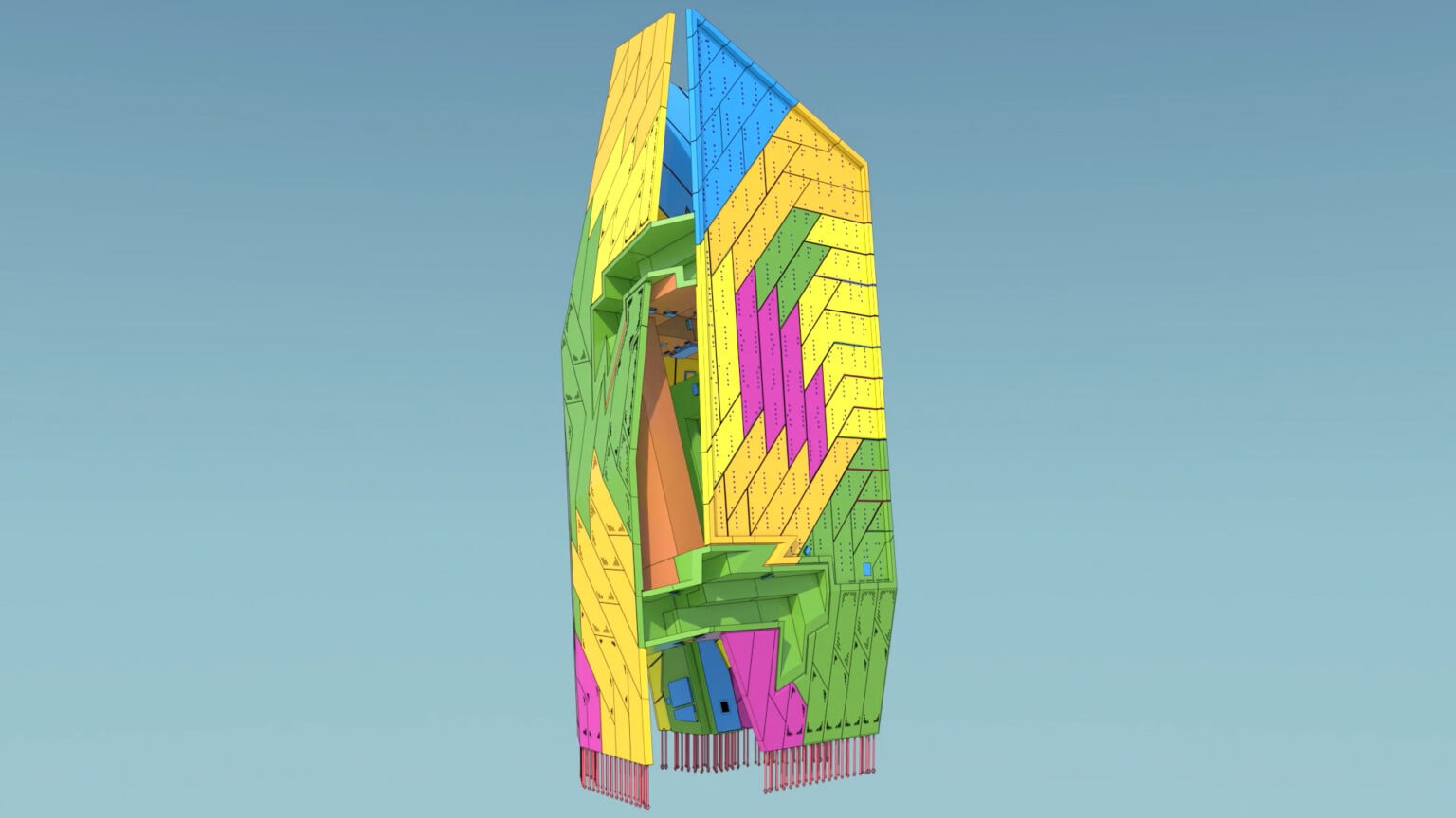 3D Structural Steel Detailing & Modeling Services | DBM Vircon